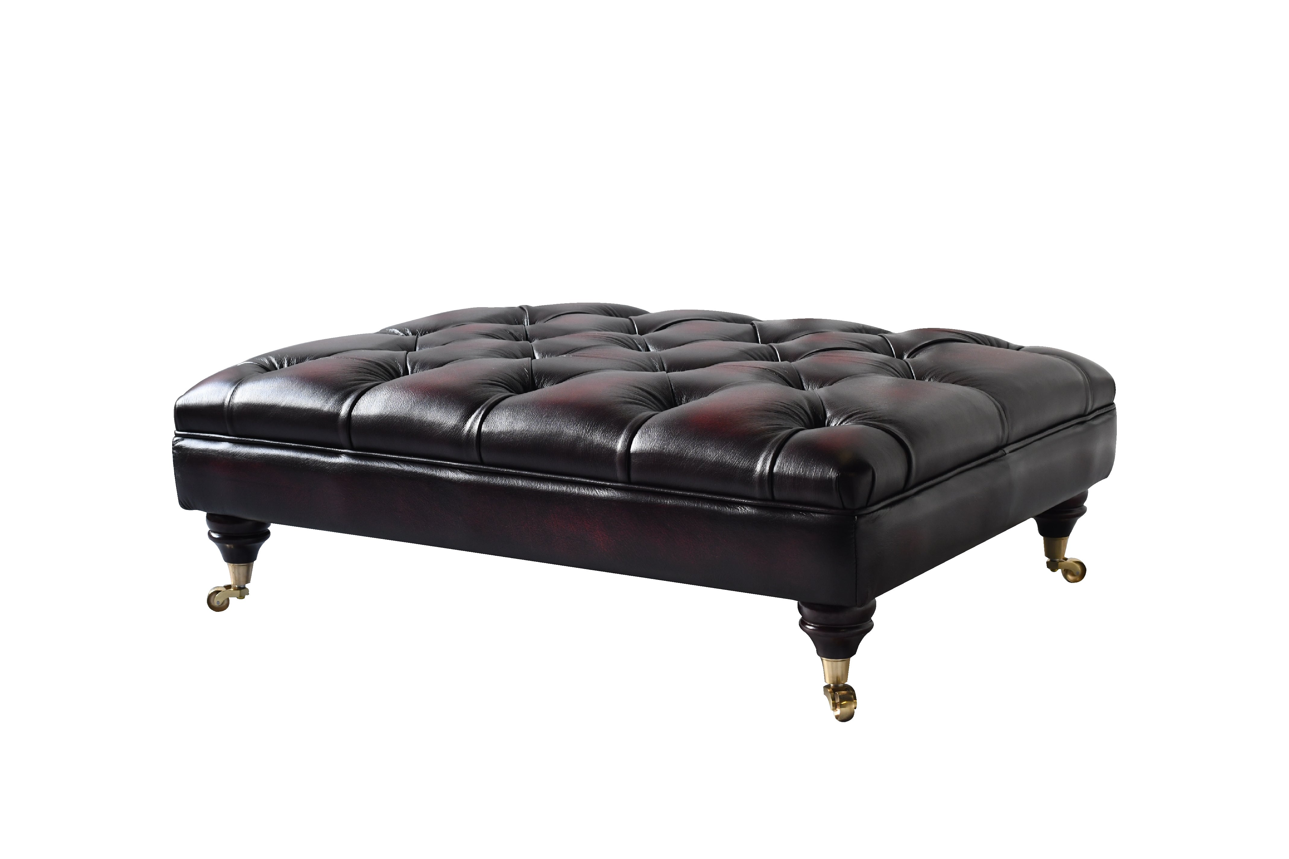 Regent Large Button Bench Footstool – Thomas Lloyd