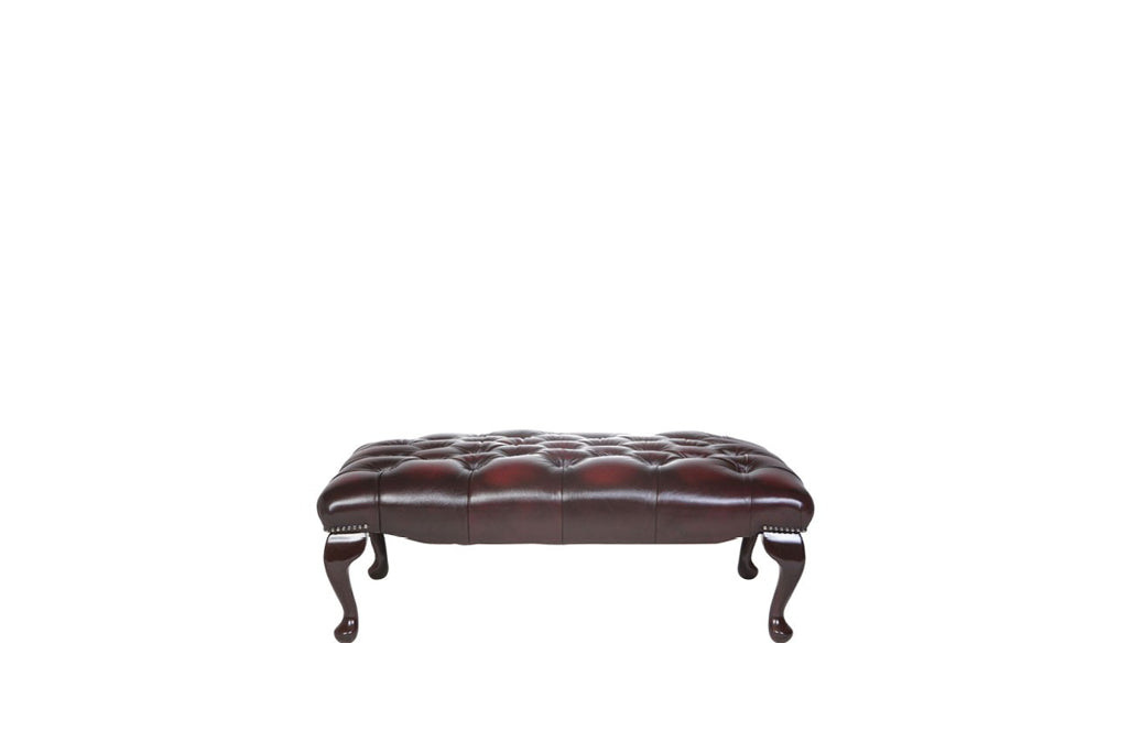 Chesterfield Queen Anne Bench Footstool – Thomas Lloyd